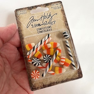 Tim Holtz Idea-ology Confections Halloween 2023 20 Pieces Miniature ...