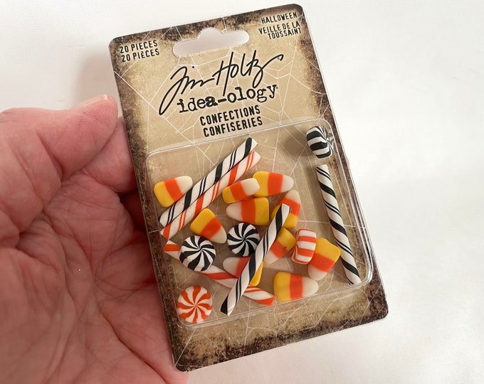 Tim Holtz Idea-ology Confections Halloween 2023 | 20 Pieces Miniature ...