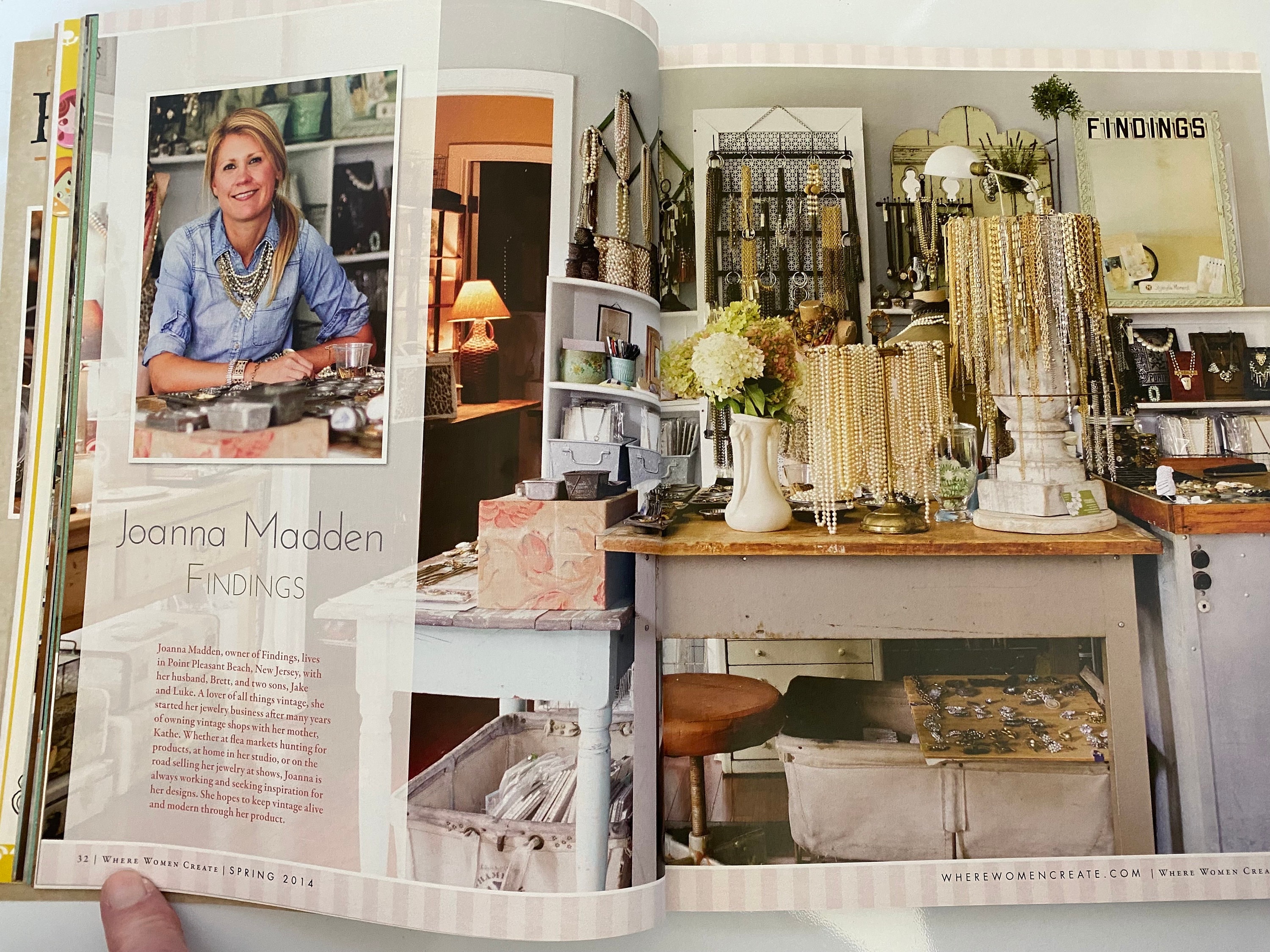 WHERE WOMEN CREATE Feb/mar/apr 2014 Issue signature Spaces By Lynn Kemp Joanna Madden Lisa ...