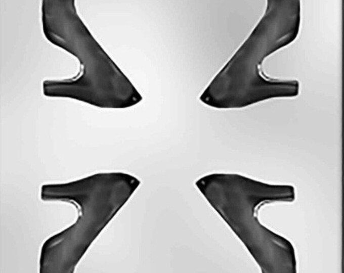 High Heels Plastic CANDY MOLD | Shoes Mold | 4 High Heel Shoes Candy ...