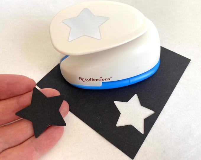Recollections STAR Paper PUNCH | 1-3/8” X 1-3/8” Star Paper Punch ...