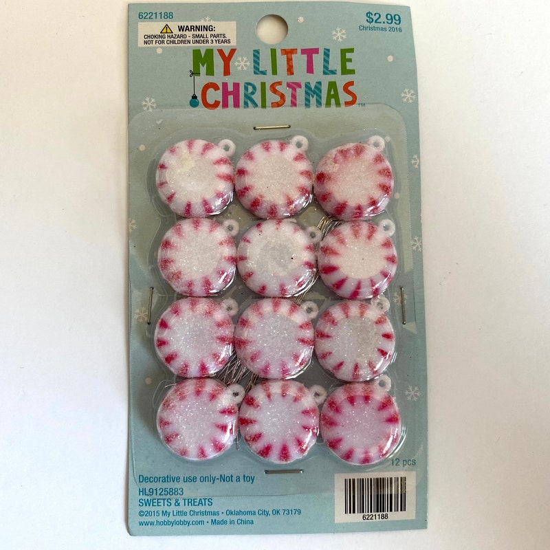 Peppermint Ornament - Etsy