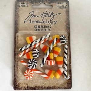 Tim Holtz Idea-ology Confections Halloween 2023 20 Pieces Miniature ...