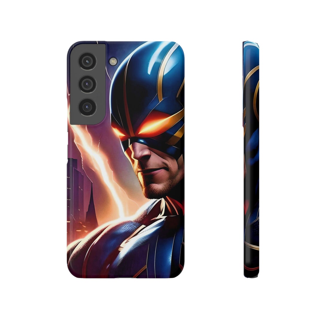Animated Marvel Cyclops X-men Rev1 Slim Cases Samsung Galaxy - Etsy