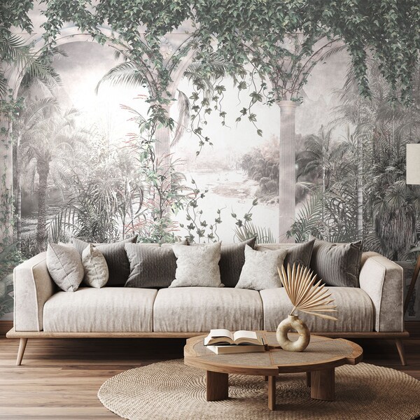 Vine Peel and Stick Wallpaper - Etsy