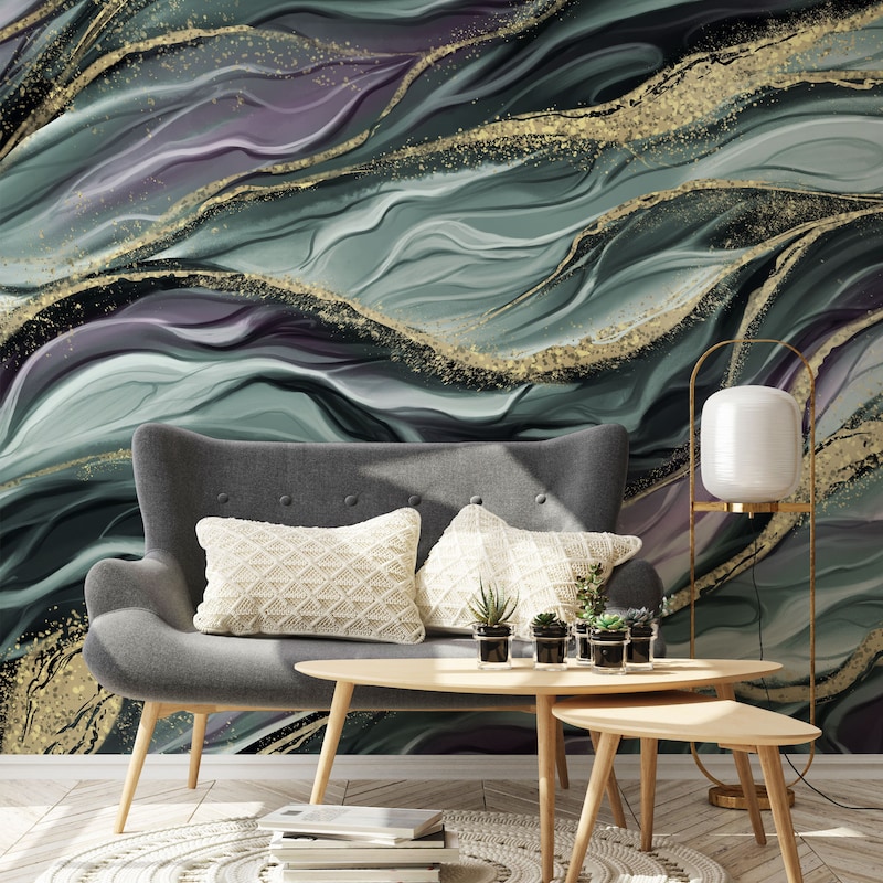 Abstract Wall Mural - Etsy