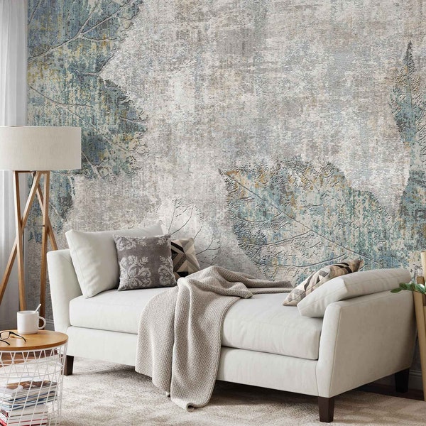 Distressed Wallpaper - Etsy