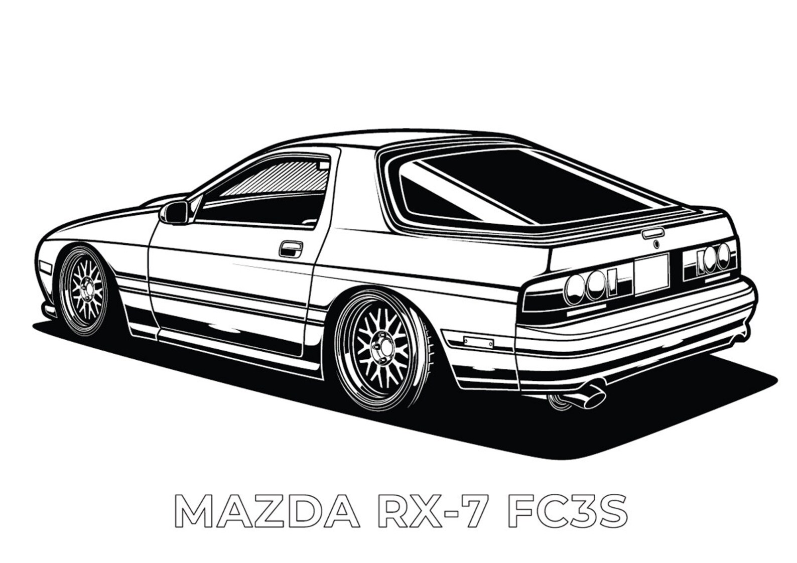 JDM LEGENDS Ultimate JDM Car Colouring Pages (digital Printable) - Etsy ...