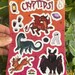 Cryptids/creature Sticker Sheet! - Etsy