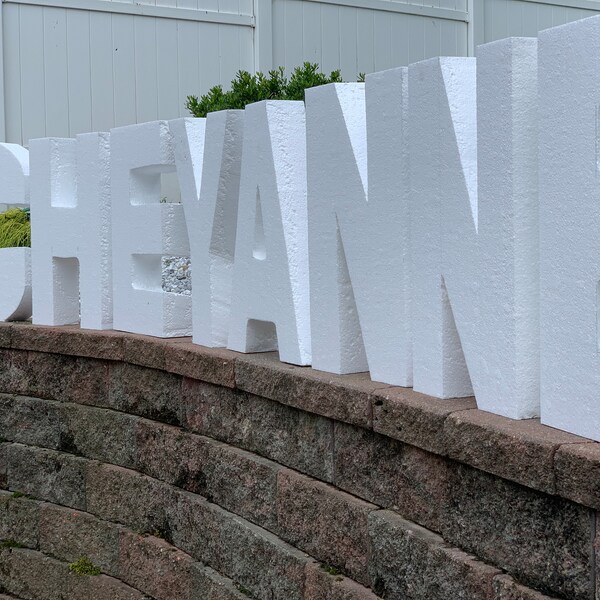 Styrofoam Letters - Etsy