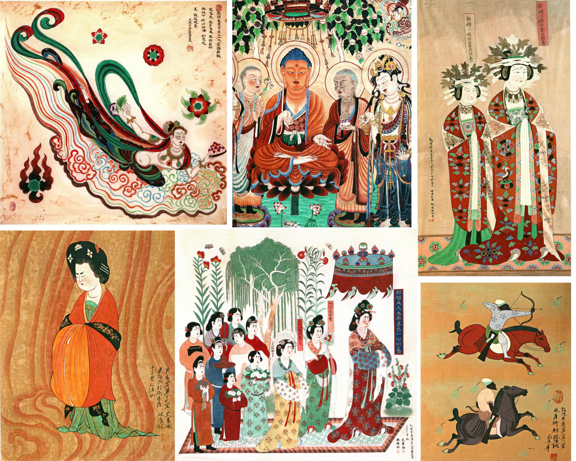 20 Vibrant Chinese Drawing Archives Bundle|ancient China Archive ...