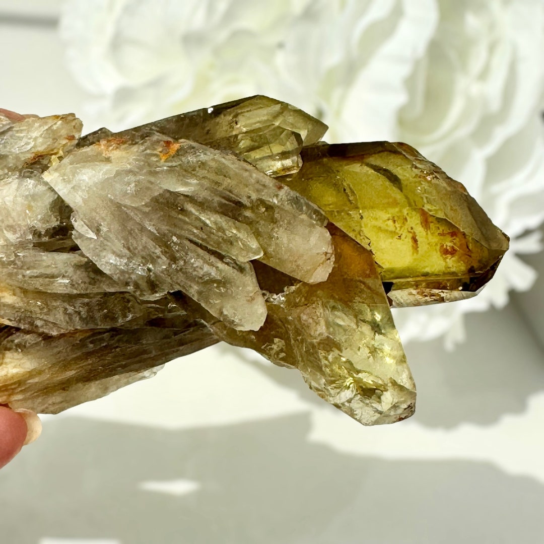 Kundalini Congo Citrine Cluster Smoky Citrine Quartz Raw Natural ...