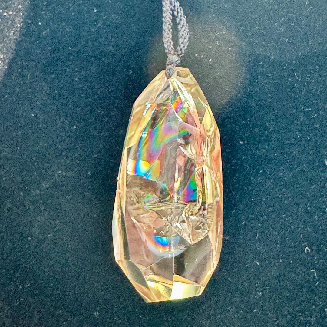 Natural Citrine Crystal Necklace With Gift Box for Her/him, Citrine ...