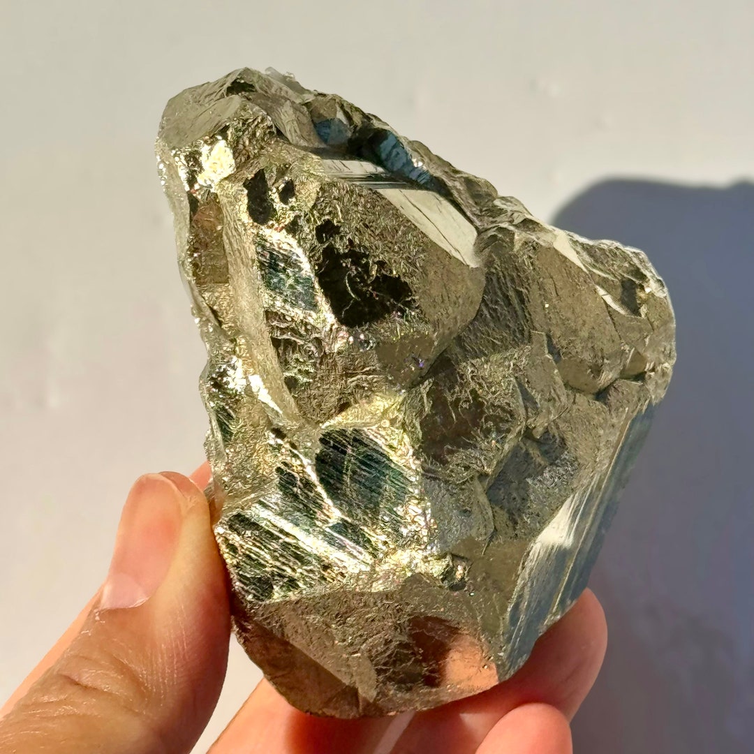 411g AAA Raw Pyrite Cubes in Matrix, Rough Pyrite Crystal Cluster ...