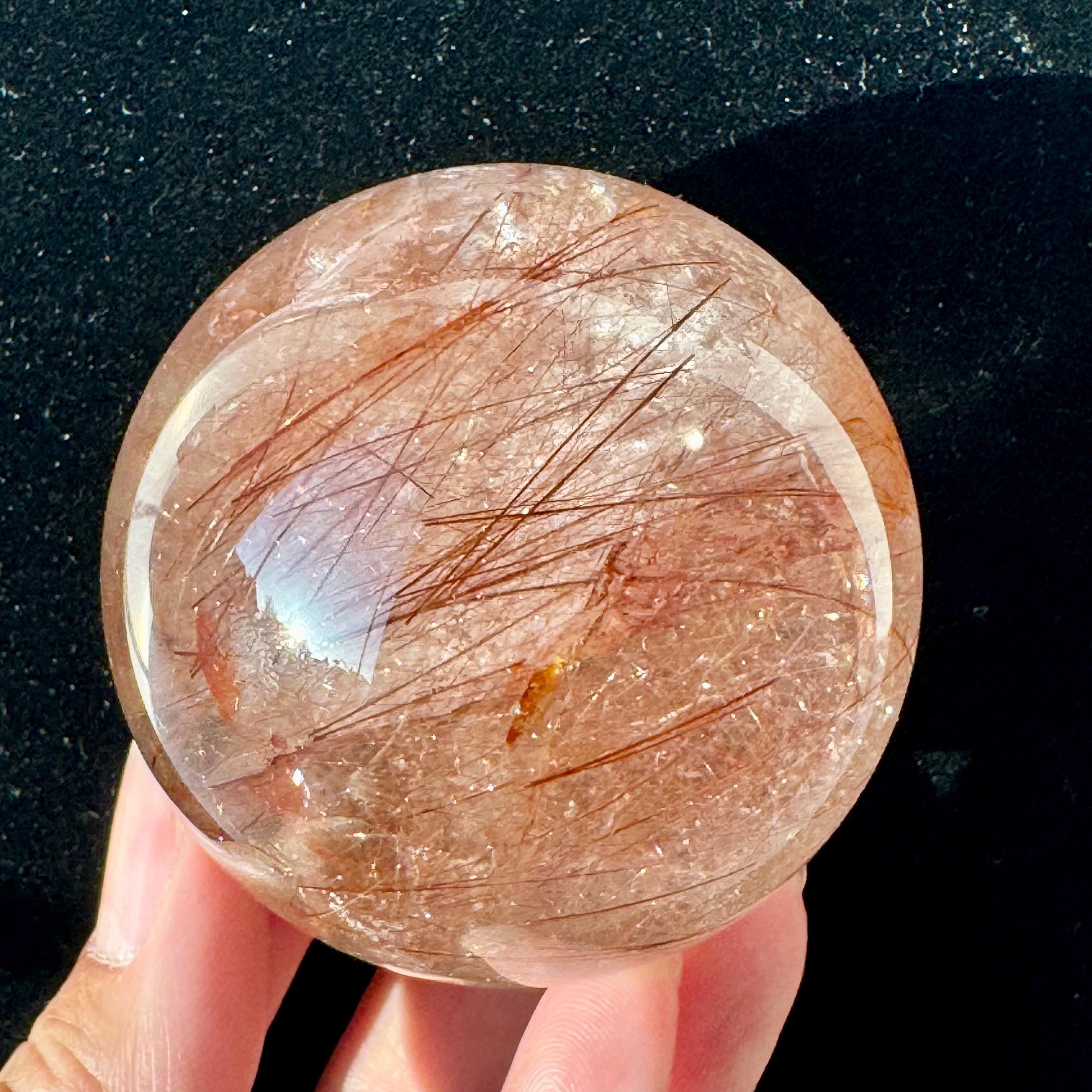 Red Rutilated Quartz - Etsy Red Rutilated Quartz - Etsy
