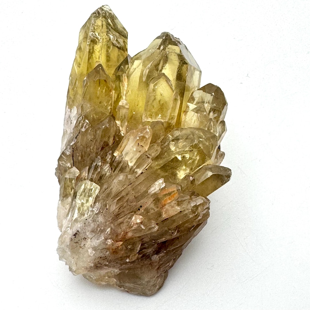 Kundalini Citrine Cluster From Congo OR Selenite Charging Plate, Healing Crystal Gift for Her ...
