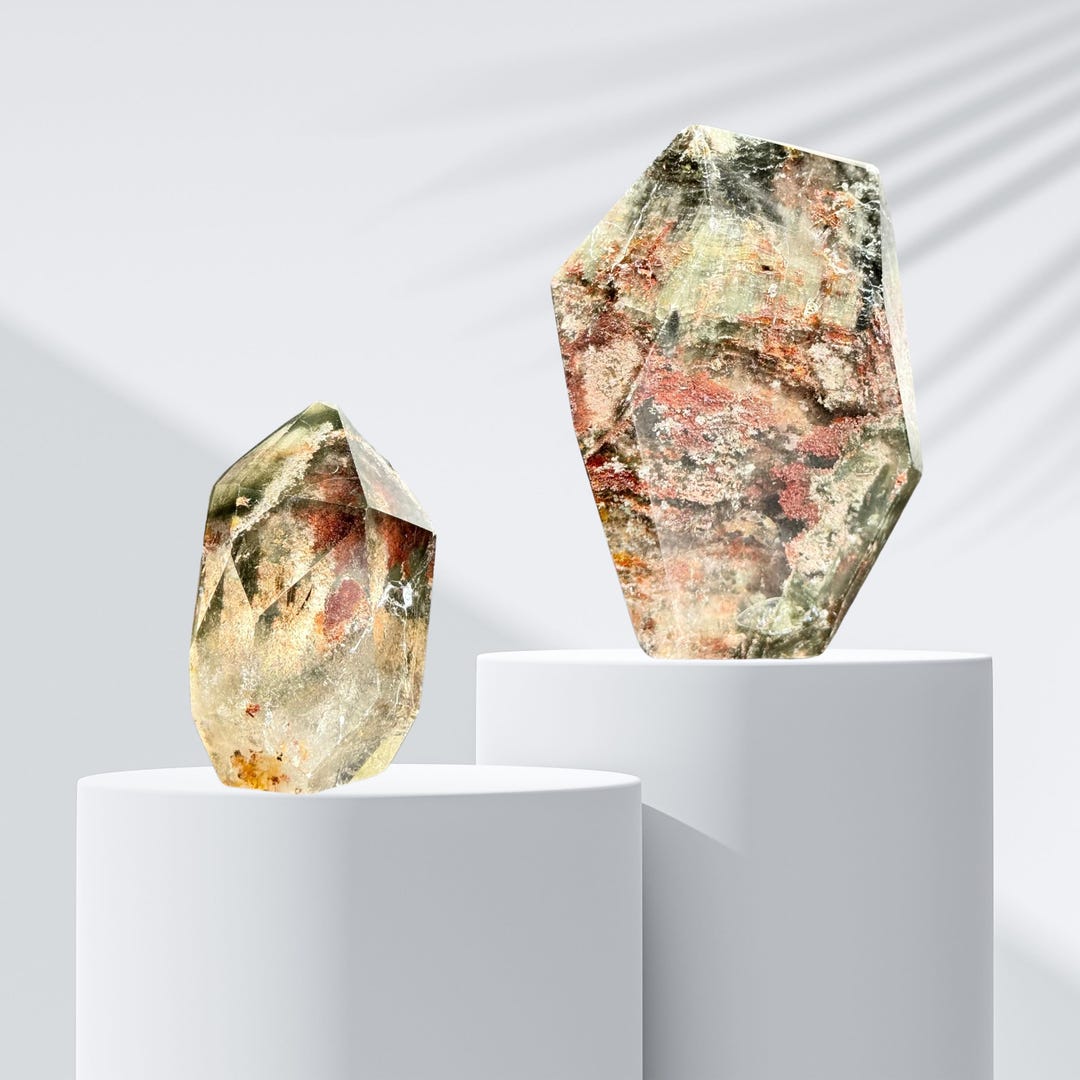 Garden Quartz Crystal Freeforms for Spiritual Growth, Natural ...