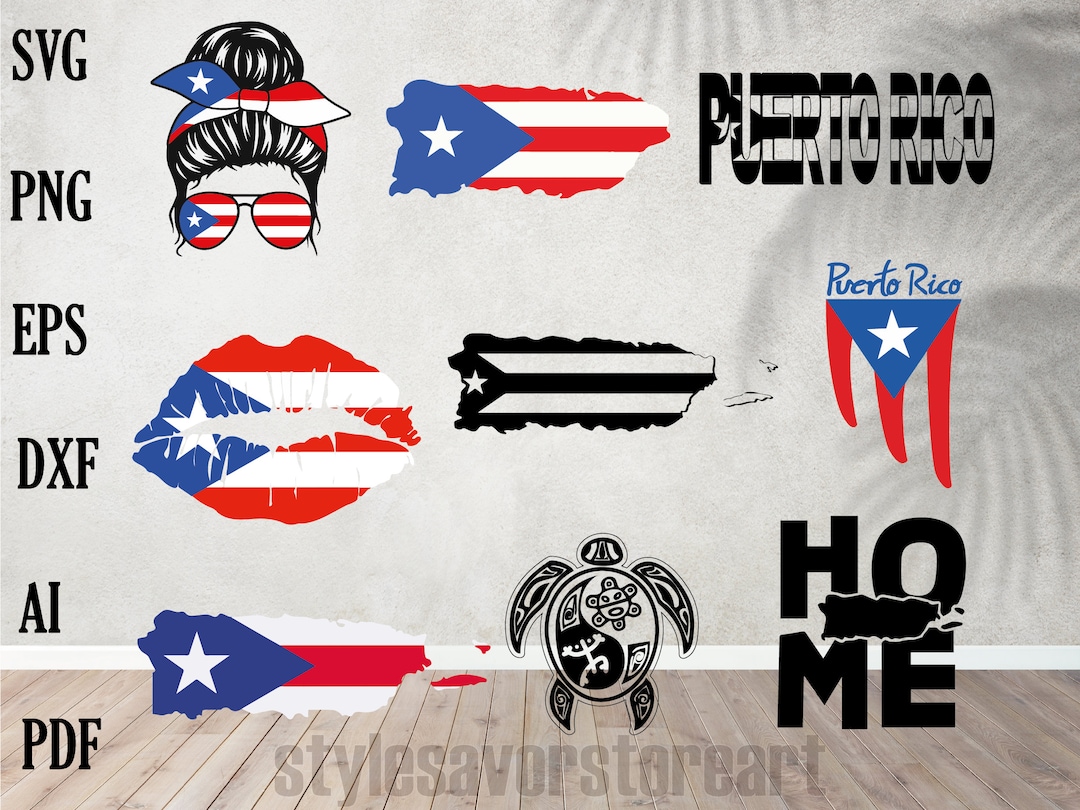 Puerto Rico Svg, Latina Svg, Cricut Svg, Puerto Rico Png, Puerto Rico ...