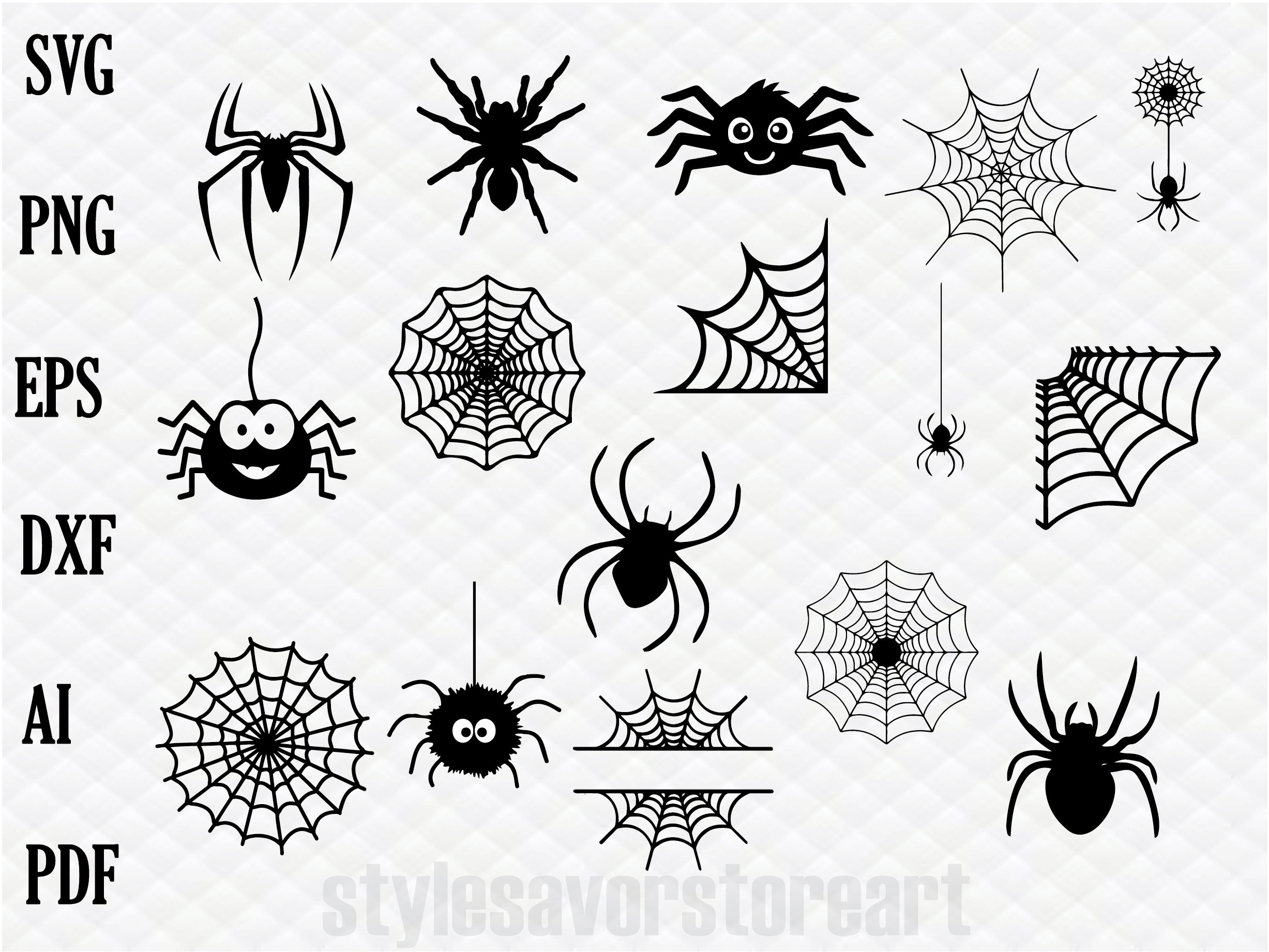 Spider SVG / Spider Web SVG / Insect SVG / Cobweb Svg / - Etsy UK