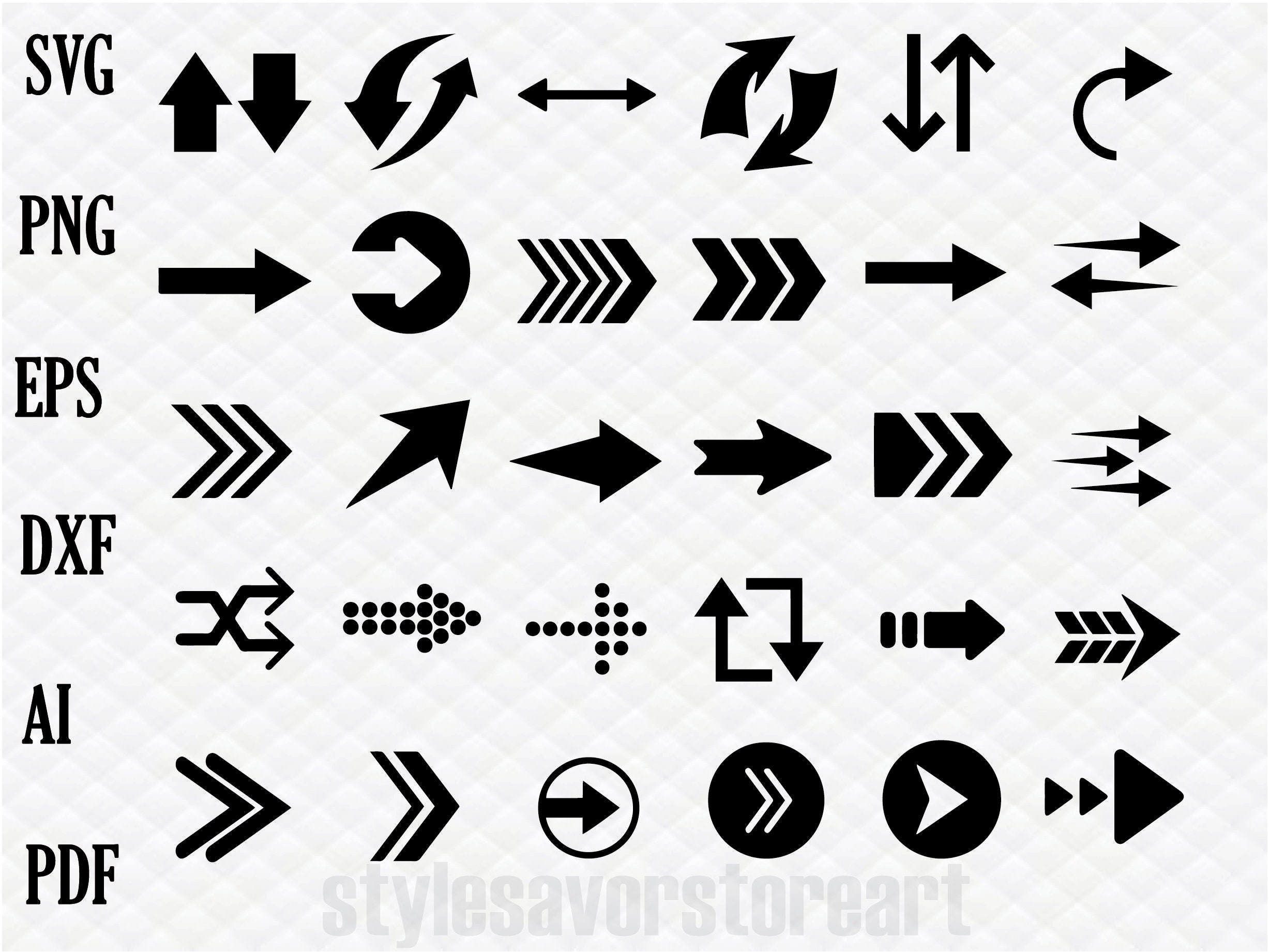 Arrows SVG Bundle, Arrows SVG, Arrow Signs Svg Bundle, Right Arrow Svg ...
