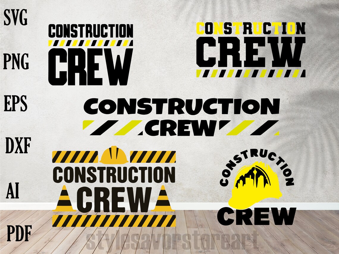 Construction Crew Svg, Construction Svg, Birthday Shirt Svg,structural ...