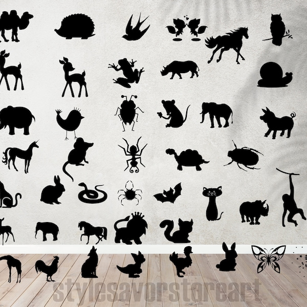 Cute Animals Svg - Etsy