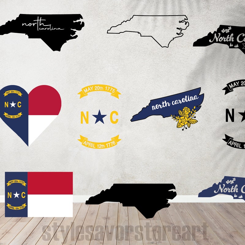 North Carolina Print - Etsy