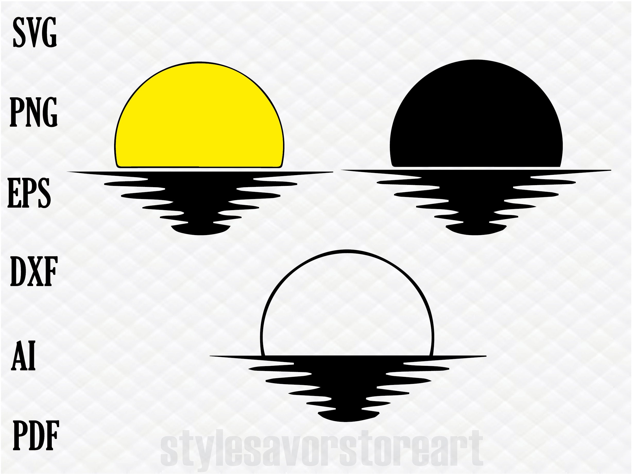 Sun SVG Sun Cut File Sun Clipart Sunshine Svg Summer Svg - Etsy