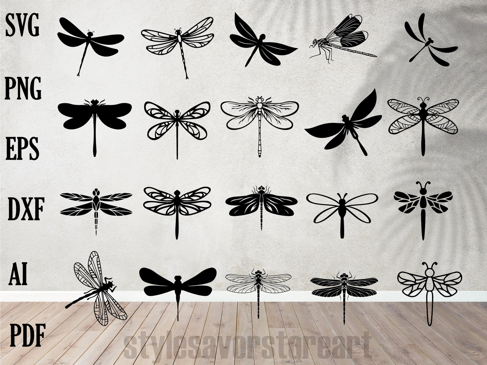 DRAGONFLY SVG, Dragonfly Svg Bundle, Dragonfly Clipart, Dragonfly Cut ...