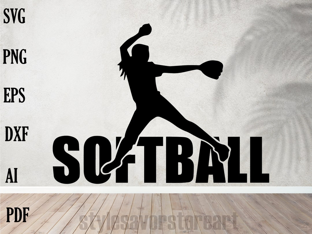Softball Svg Bundle Softball Girl Svg Softball Mom Svg Etsy
