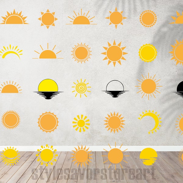 Sun Svg - Etsy