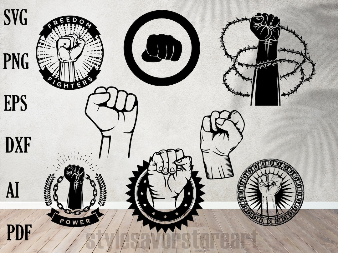 Fist SVG Bundle - Fist PNG Bundle - Fist Clipart - Fist SVG Cut Files ...