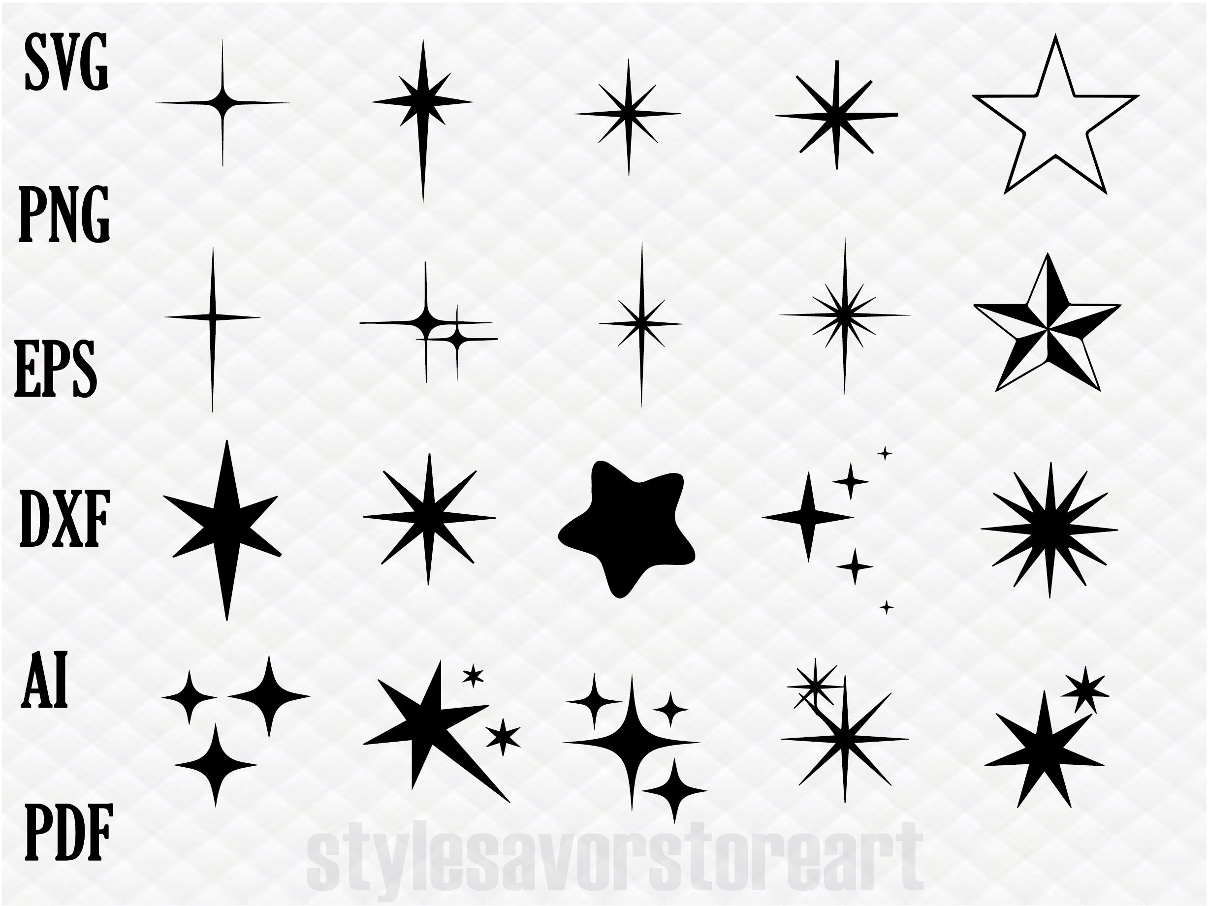 Sparkle Svg Sparkle Png Star Svg Star Png Sparkle Stars - Etsy Israel
