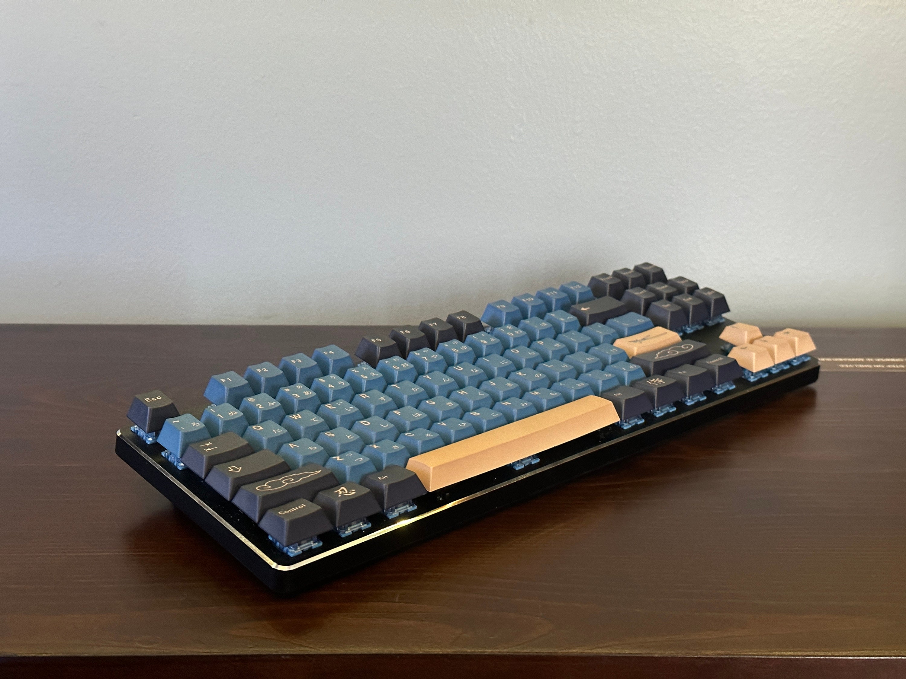 Custom Mechanical Keyboard TKL With Knob - Etsy