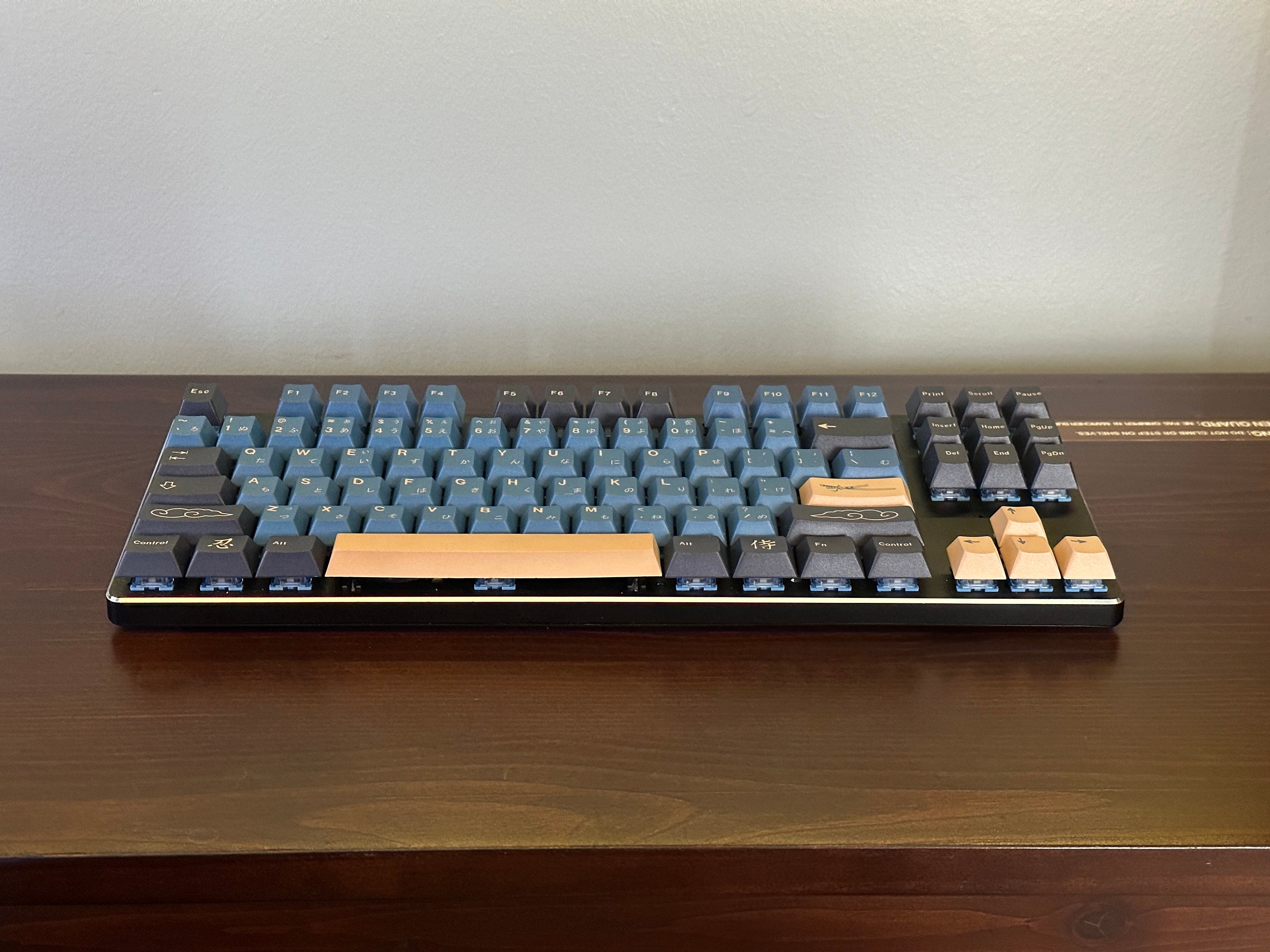 Custom Mechanical Keyboard TKL With Knob - Etsy