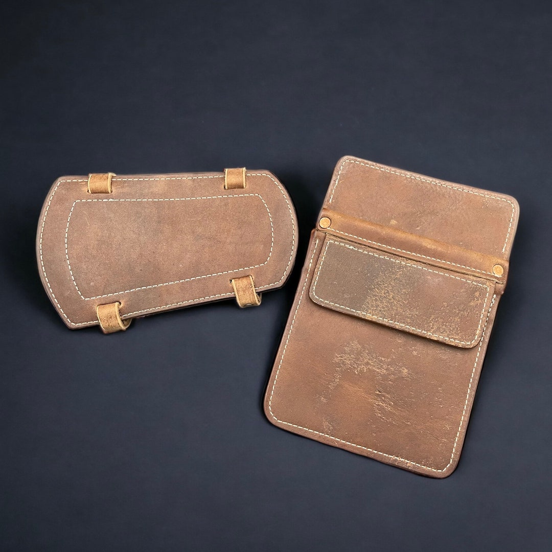 Leather Traditional Archery Arm Guard and Pocket Quiver - Etsy