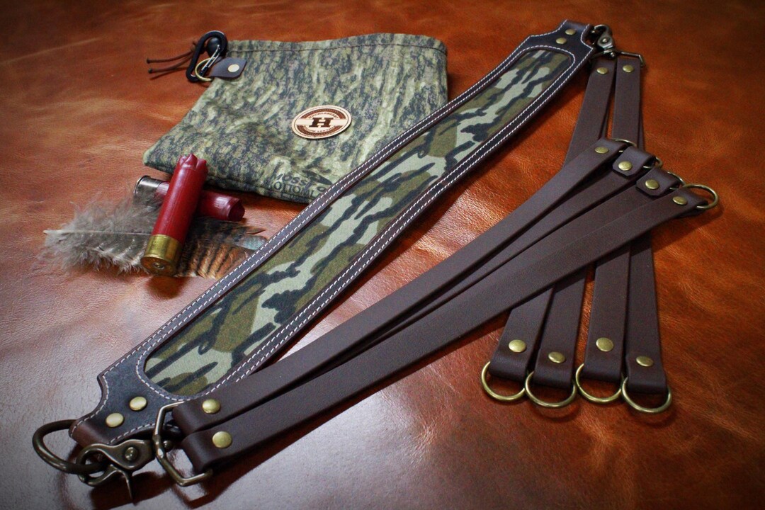 Mossy Oak Bottomland Camo Duck Carry Strap. Duck Hanger. Waterfowl ...