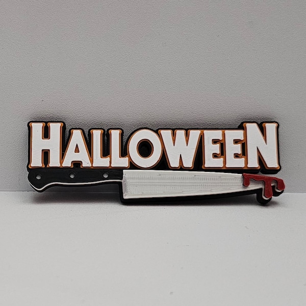 Michael Myers Name Plate - Etsy