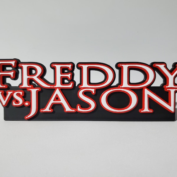 Freddy V Jason Sign - Etsy