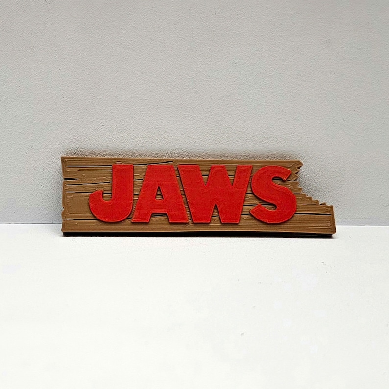 JAWS Magnet/movie Header/signs/name Plates/horror Movie/shark - Etsy