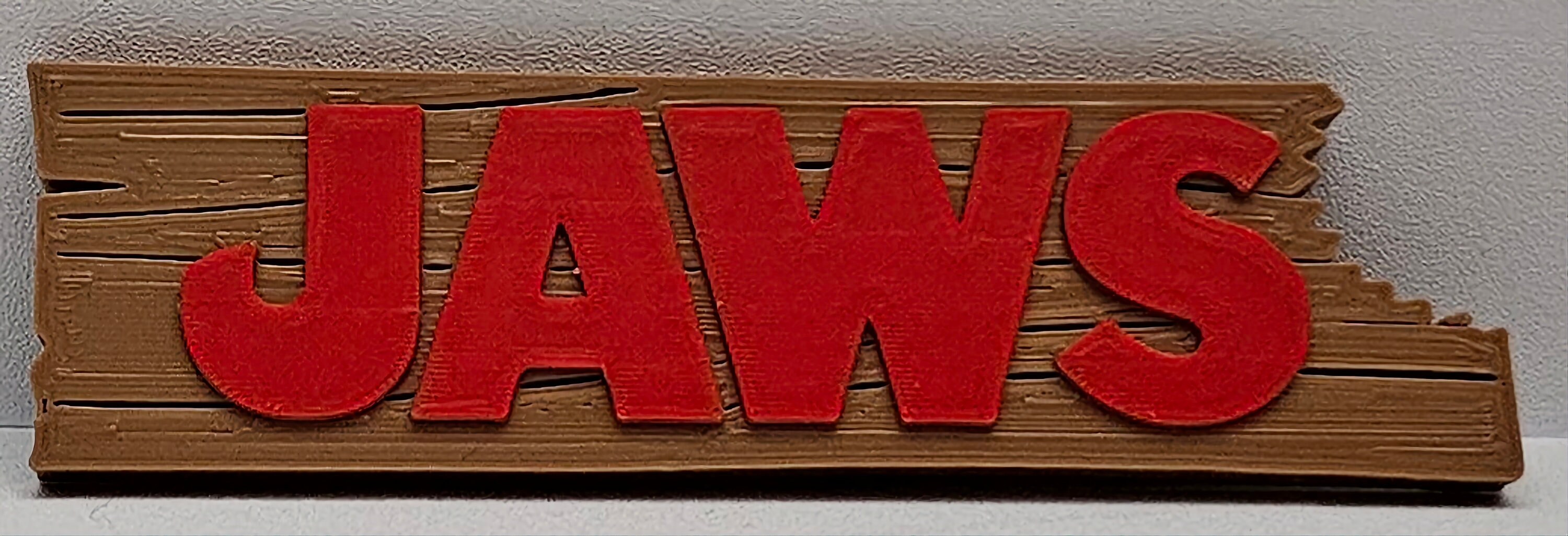 JAWS Magnet/movie Header/signs/name Plates/horror Movie/shark - Etsy