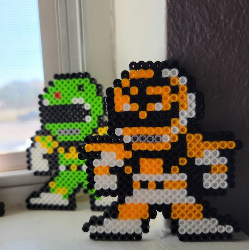 Mighty Morphin' Power Rangers Pixel Art - Etsy