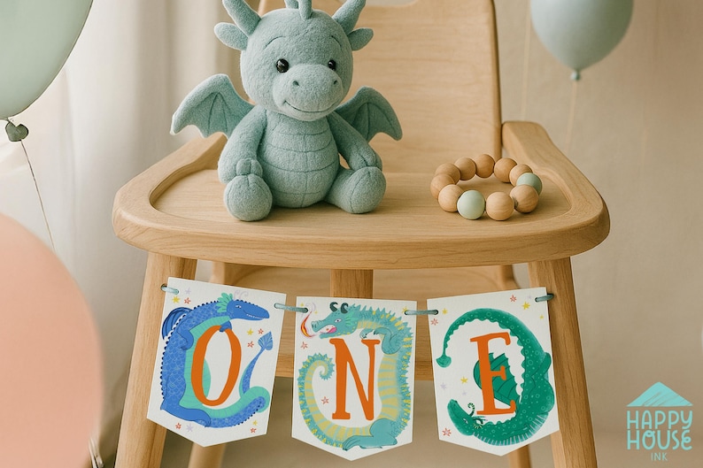 Editable Dragon Party Food Tents: Instant Download - Etsy