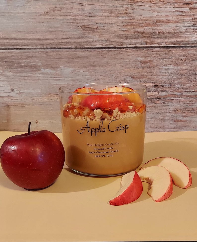 Apple Crisp Dessert Candle - Etsy