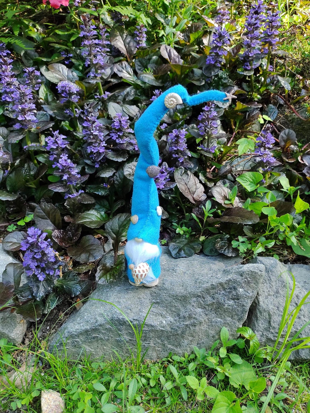 Sea Shell Gnome Welcome Home, Tall Hat Gnomes Began With Buttons and ...