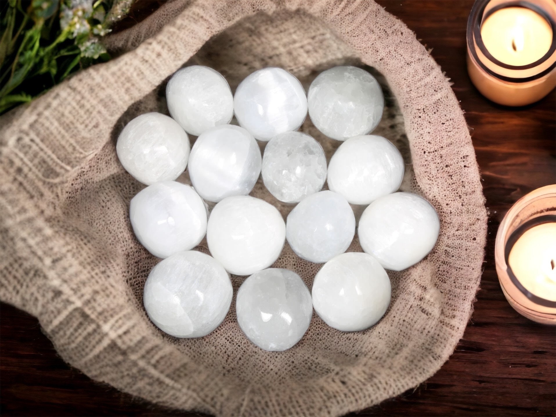 Tumbled Selenite Crystals: A Grade Quality Gem, Healing Energy - Etsy UK
