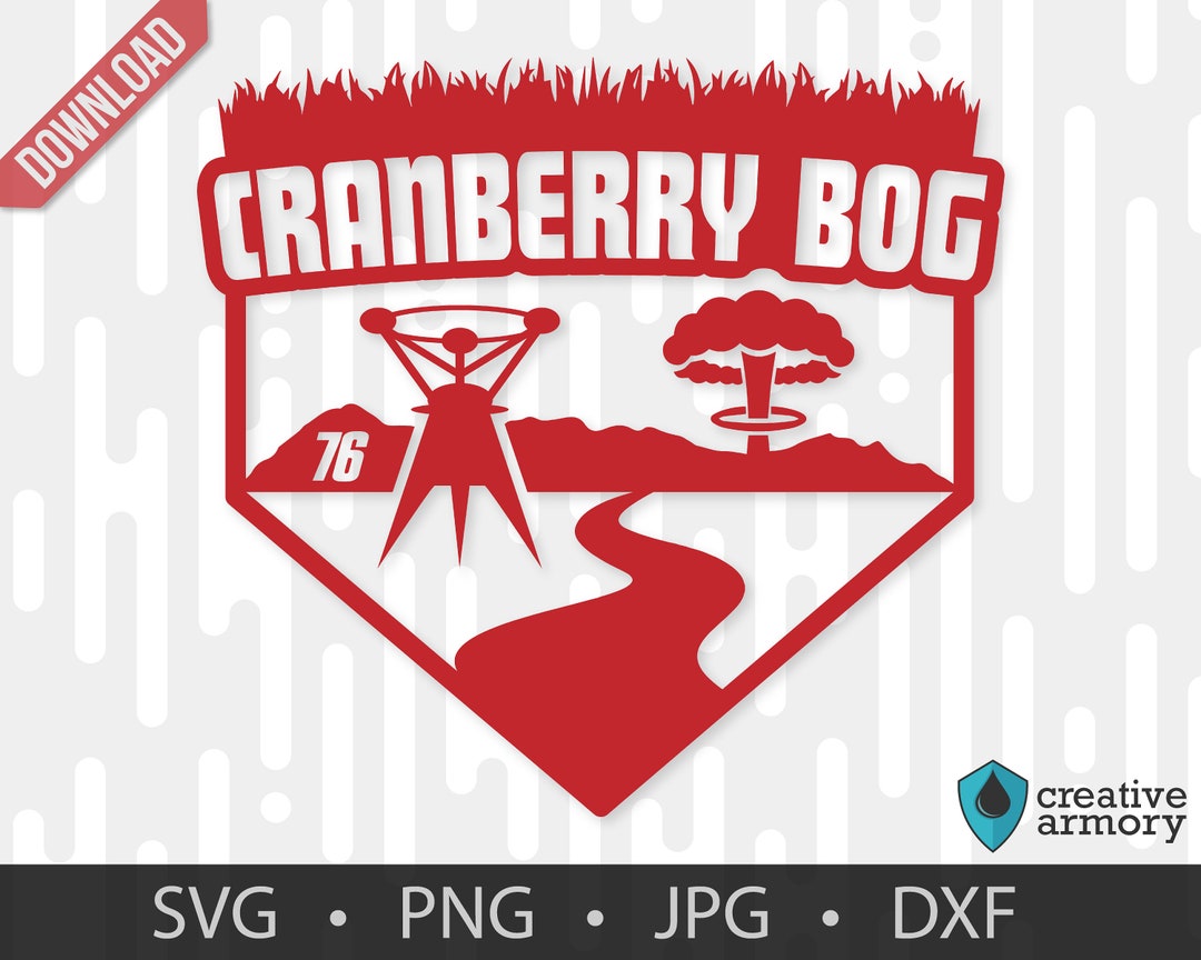 Cranberry Bog SVG, Fallout 76, Digital SVG Download, Cricut Cut File ...