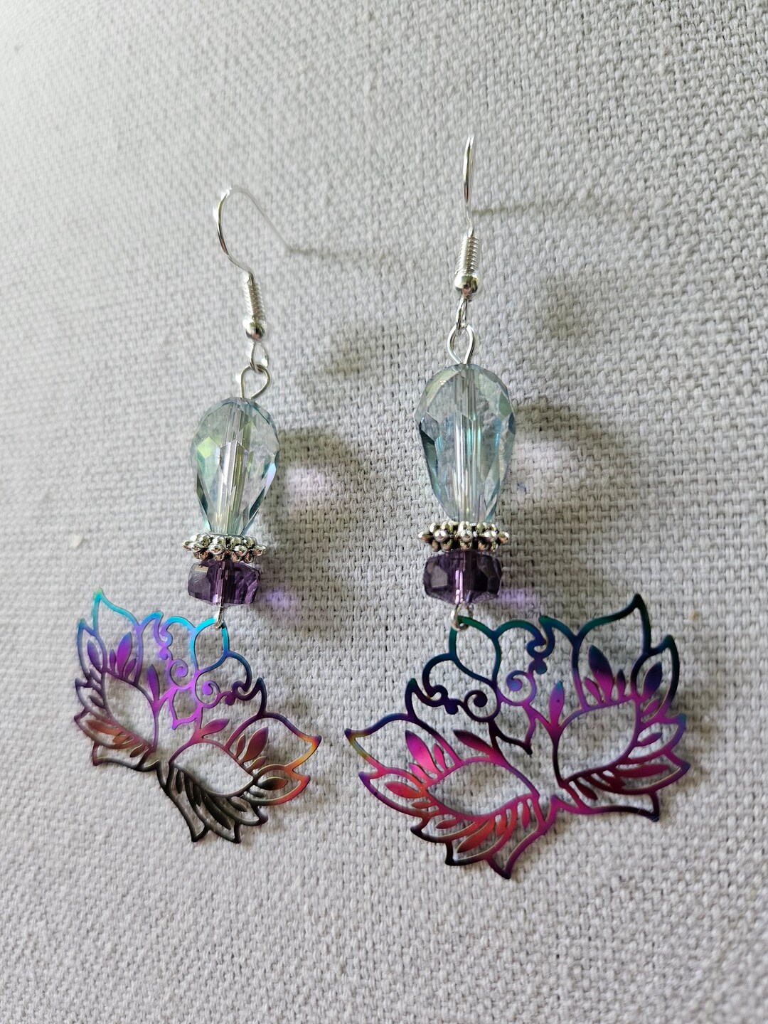 Rainbow Electro Plated Masquerade Mask Dangle Earrings Perfect for ...