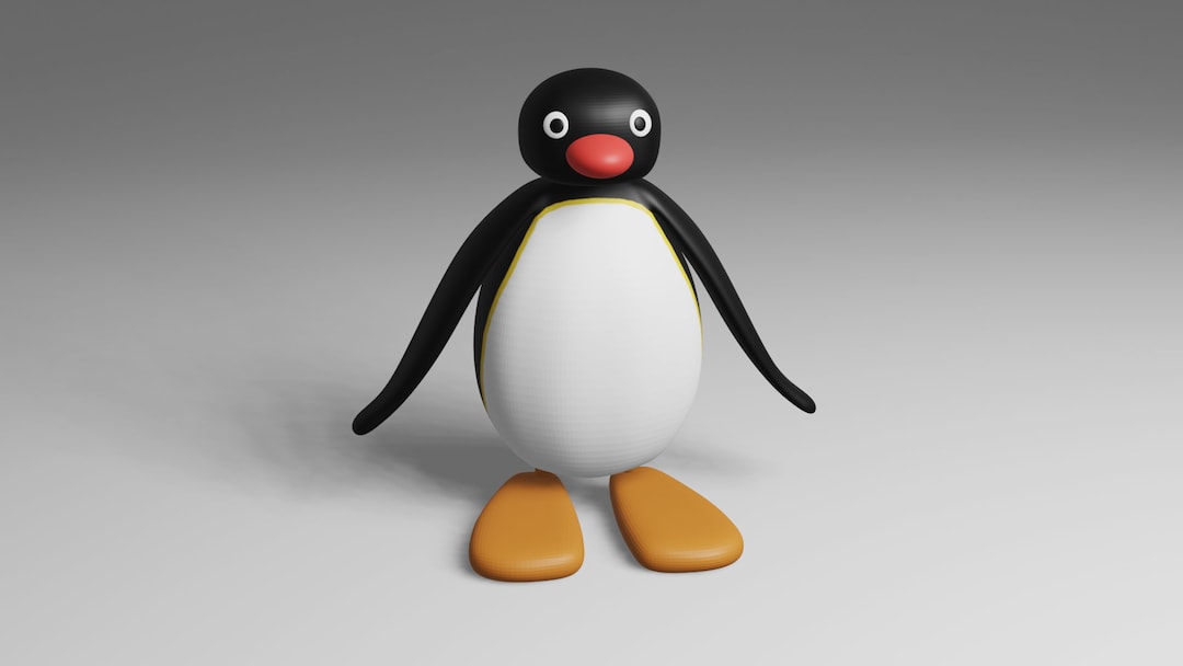 Pingu 3D Printable STL File - Etsy Australia