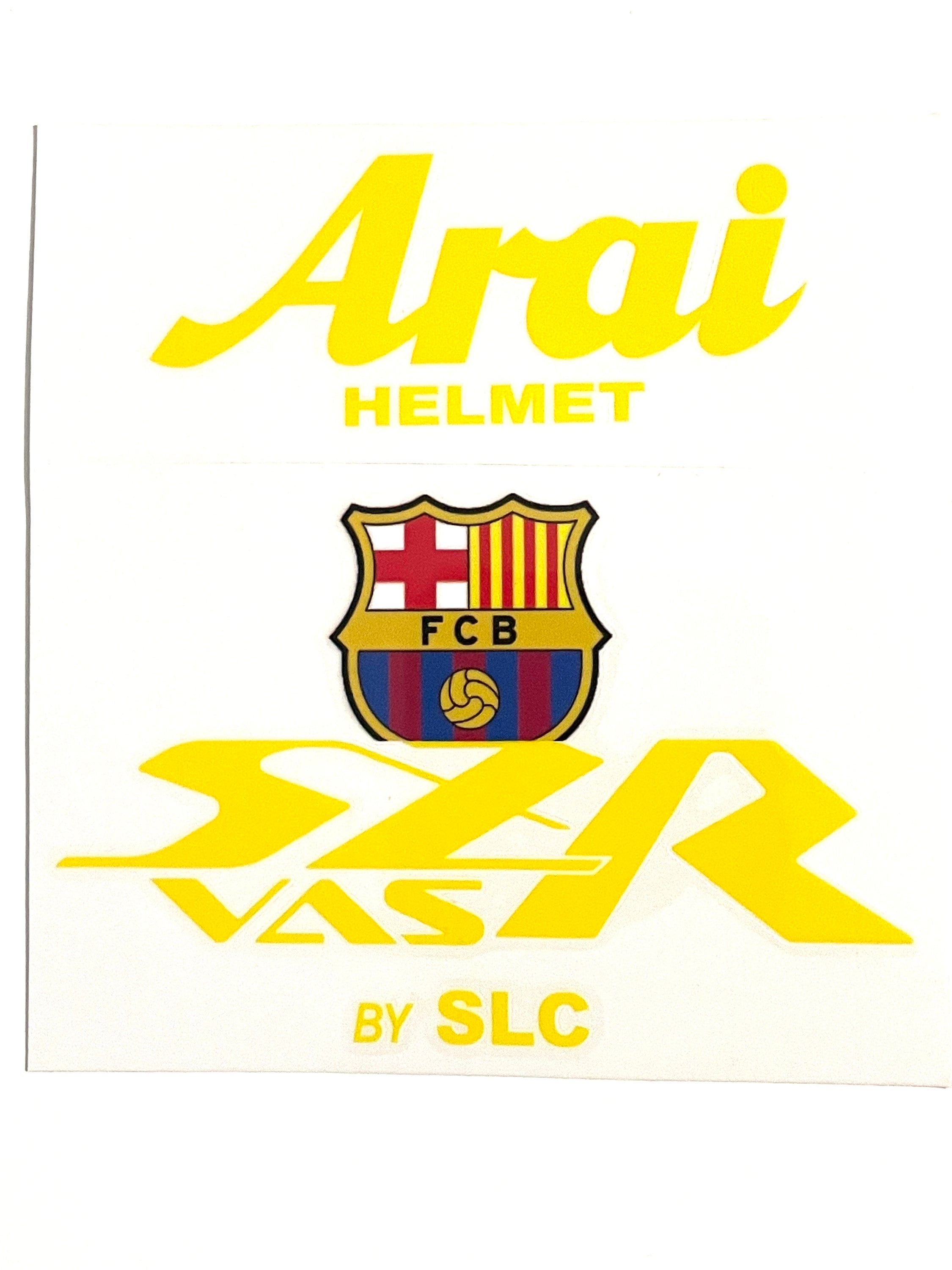 Arai Szr Vas Front and Rear Stickers - Etsy